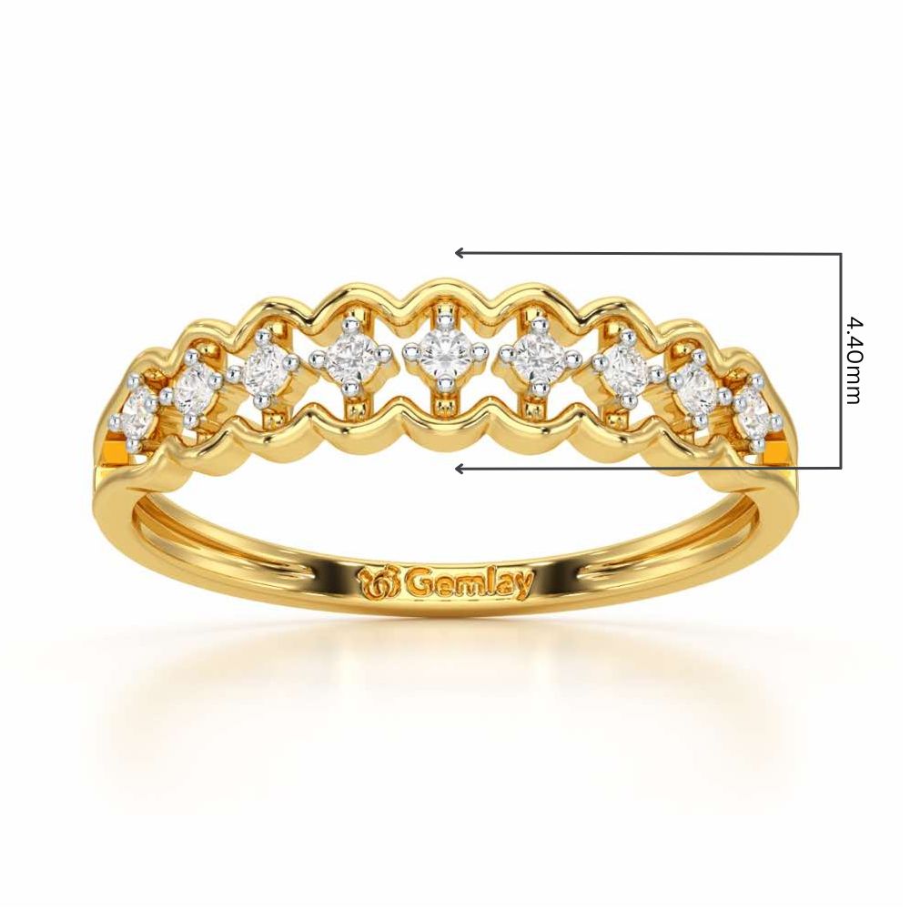 Lightweight Gold & Diamond Rings for Daily Wear Starting ₹10,000 | Gemlay