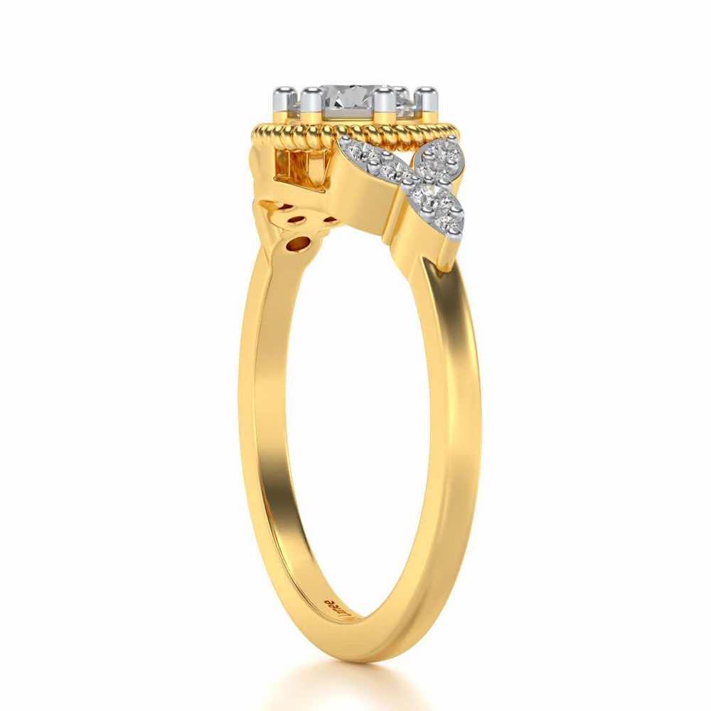 Buy Lightweight Solitaire Diamond Jewellery Designs Online