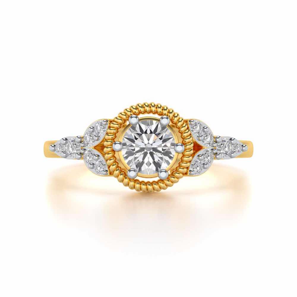 Buy Lightweight Solitaire Diamond Jewellery Designs Online