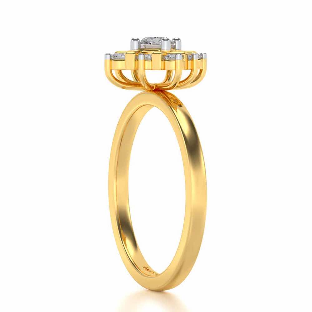 Buy Lightweight Solitaire Diamond Jewellery Designs Online