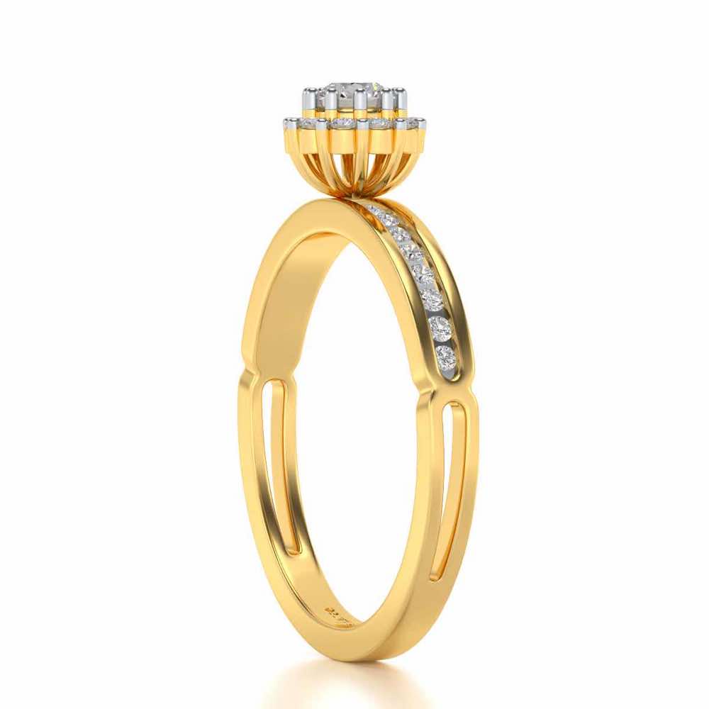 Buy Lightweight Solitaire Diamond Jewellery Designs Online
