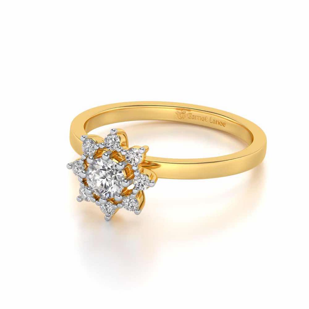 Buy Lightweight Solitaire Diamond Jewellery Designs Online